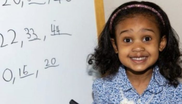 The youngest genius in history was a 4-year-old girl from the United ...